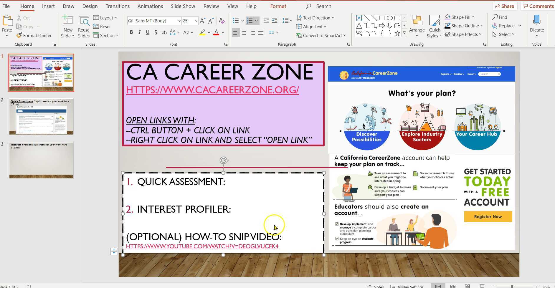 CareerZone Interest Profiler