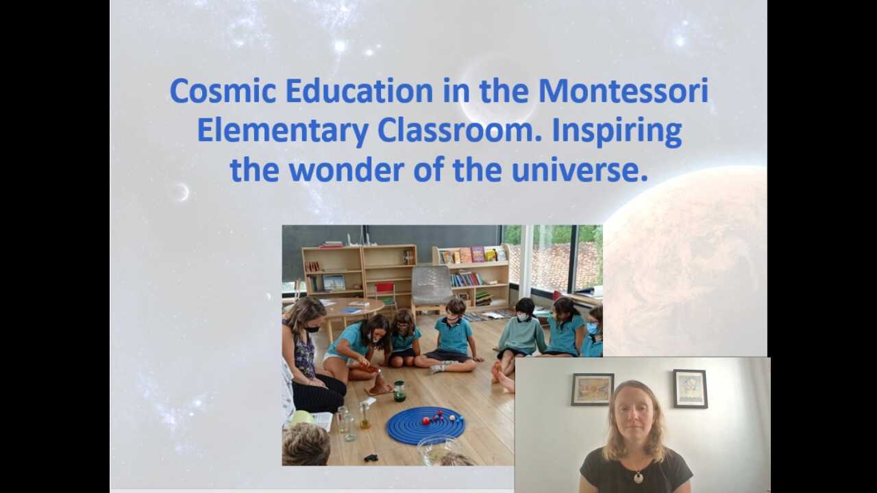 Cosmic Education: Inspiring the wonder of the universe