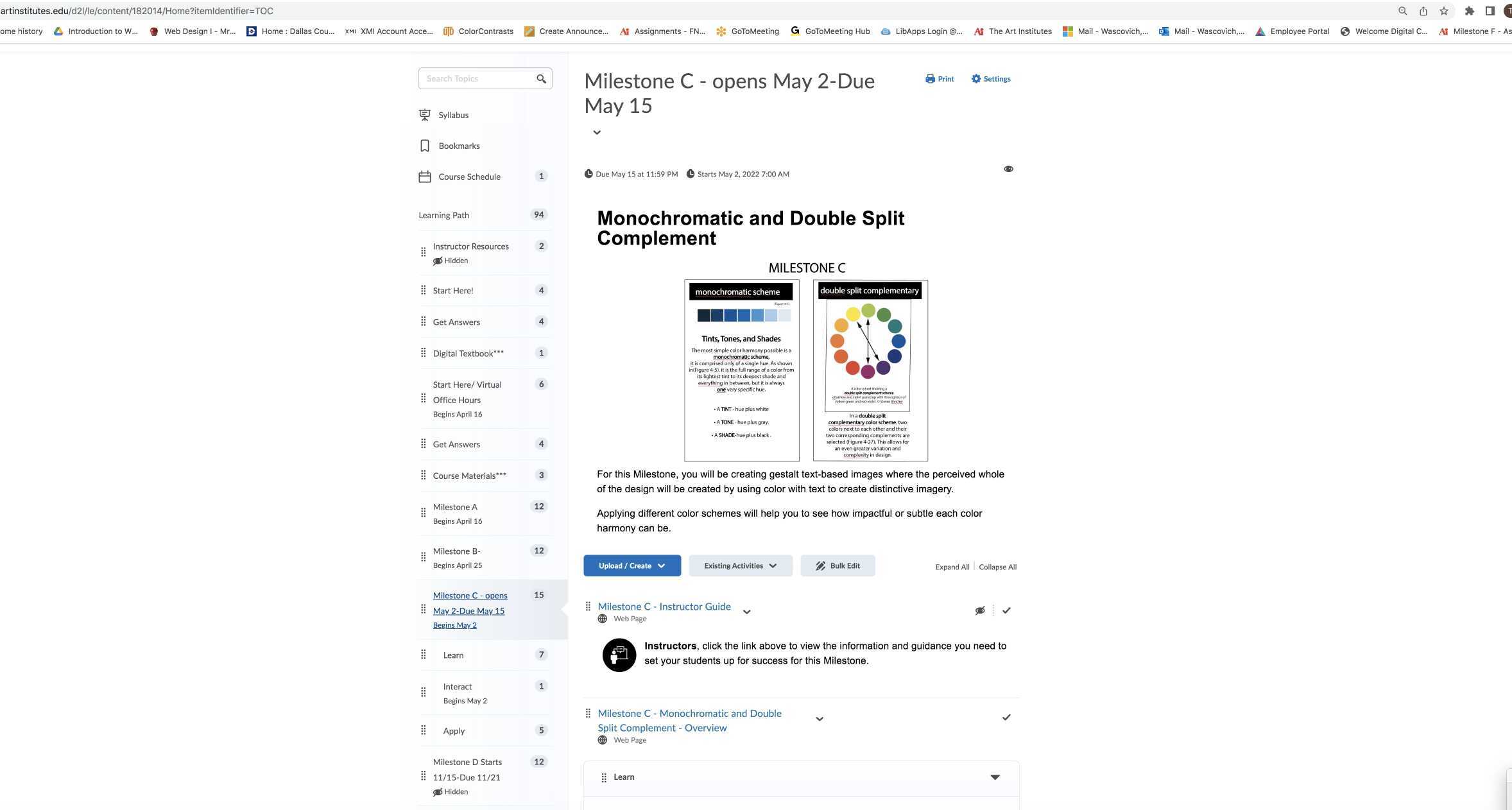 Milestone C Digital Color '22