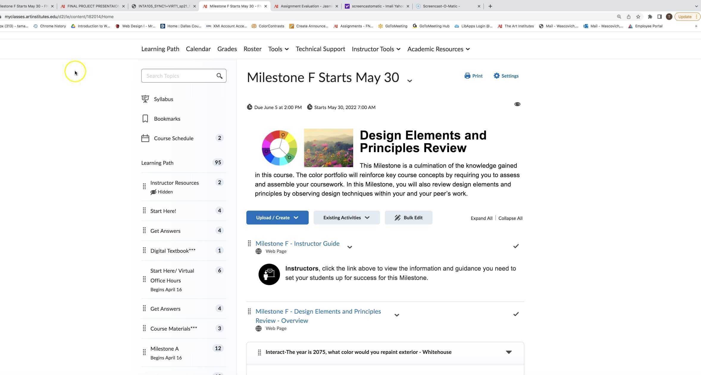 Digital Color Milestone F