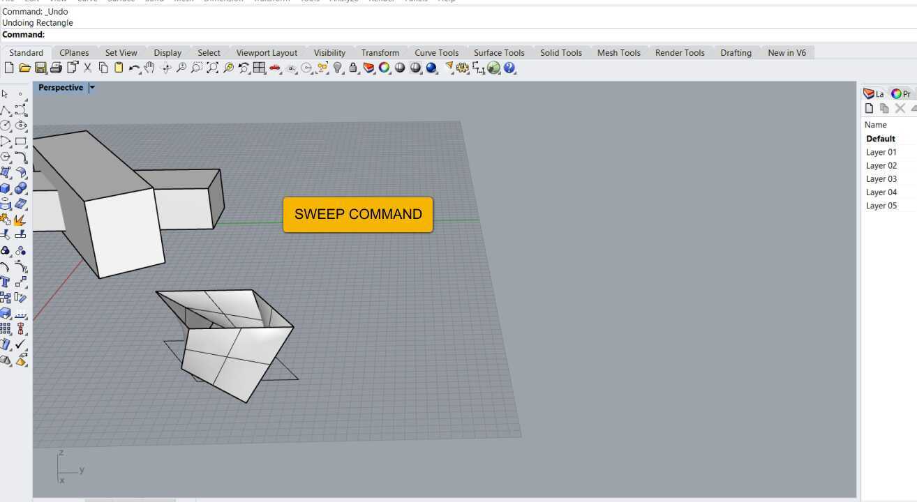 SWEEP 1 AND 2 COMMAND