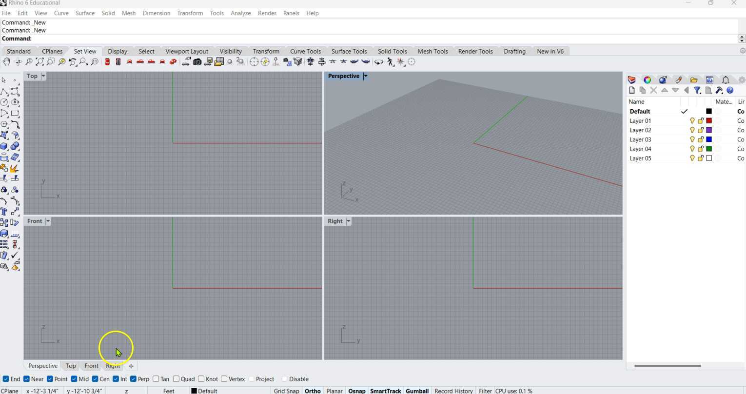CREATING LAYOUTS IN RHINO
