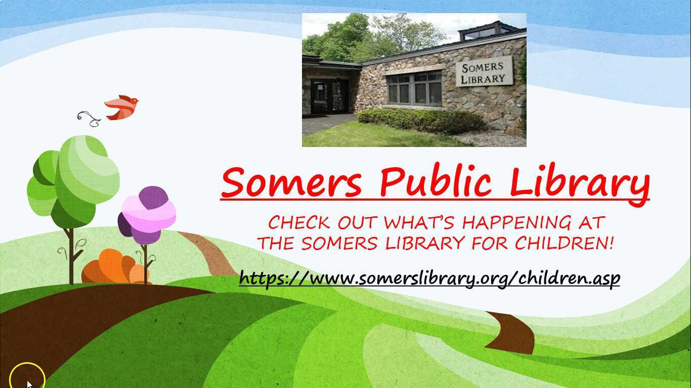 Somers Public Library Fun May 11