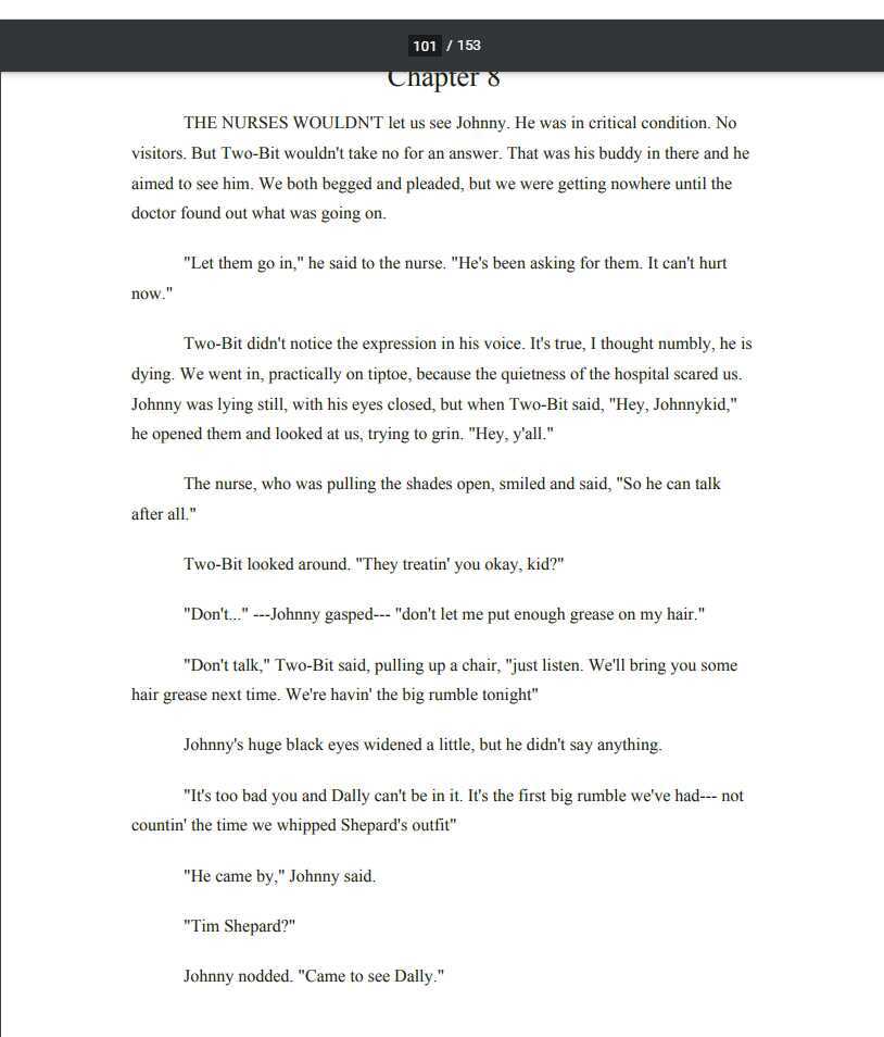 The Outsiders - Chapter 8