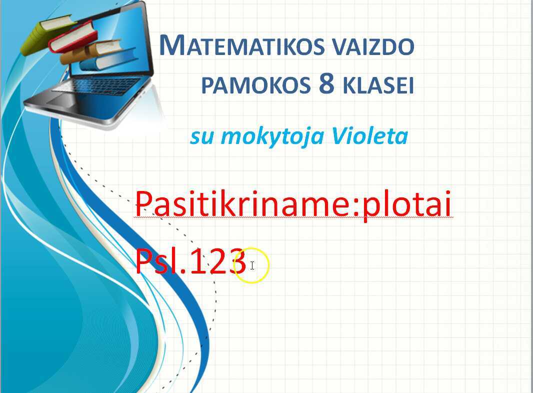Pasitikriname:plotai Psl.123