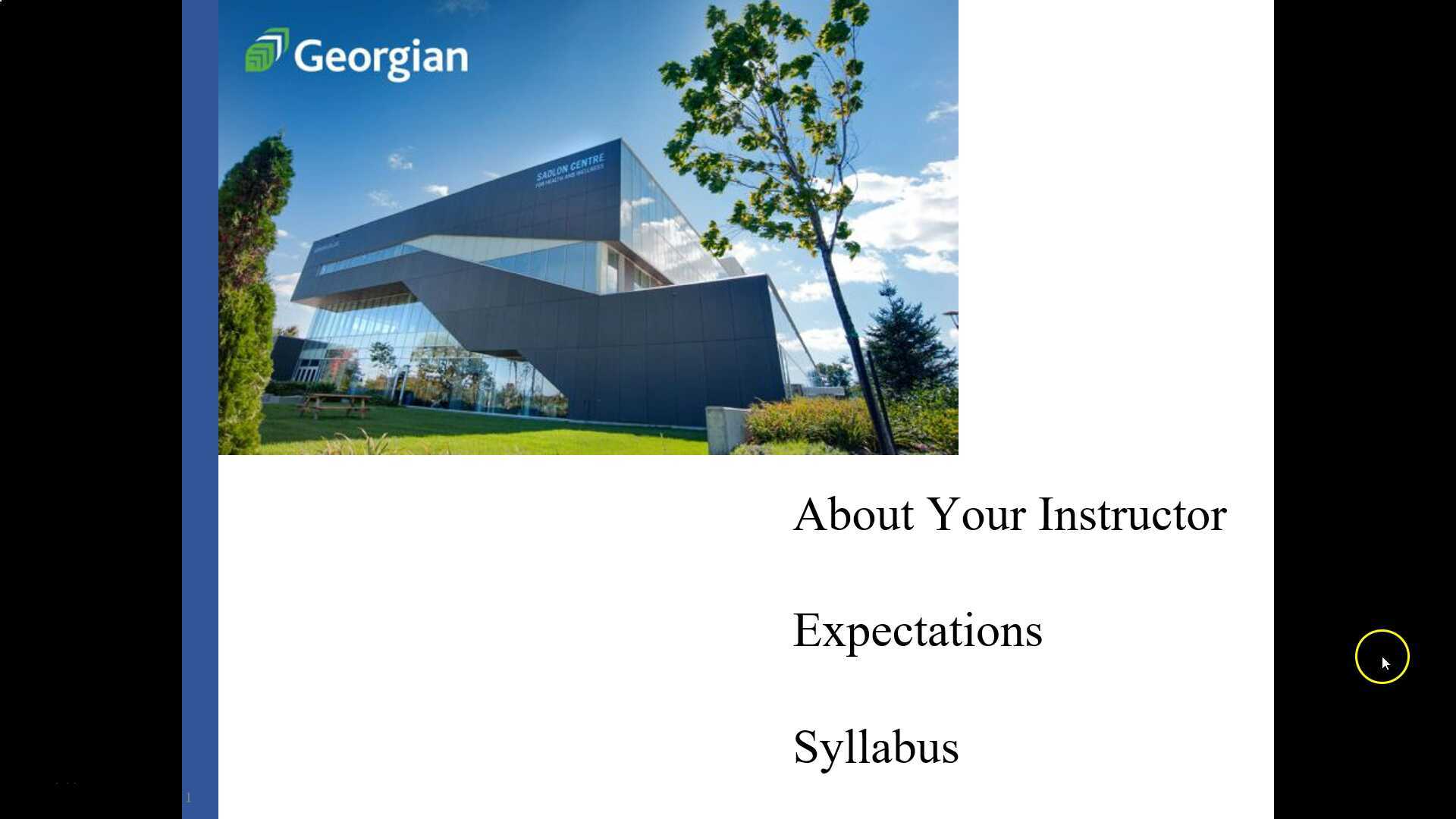 Instructor Introduction