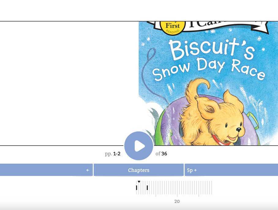Biscuit's Snow Day Race
