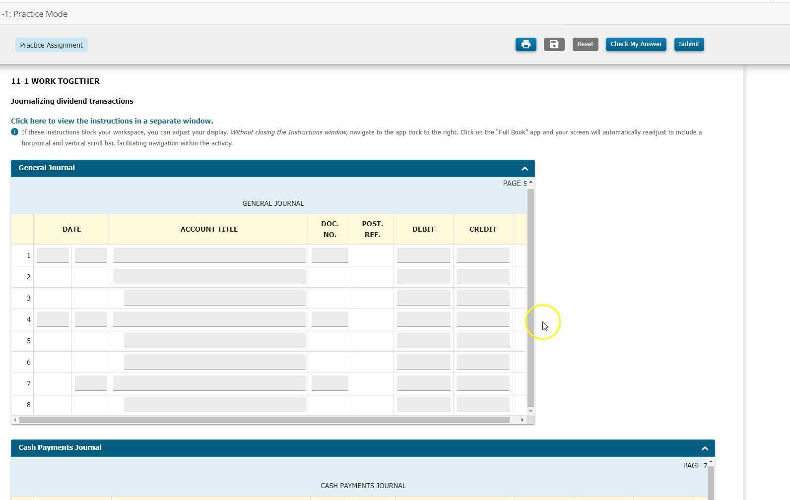 WT 11-1 Example Red Book