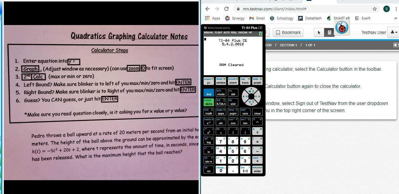 Quadratics Graph Calc Day 2