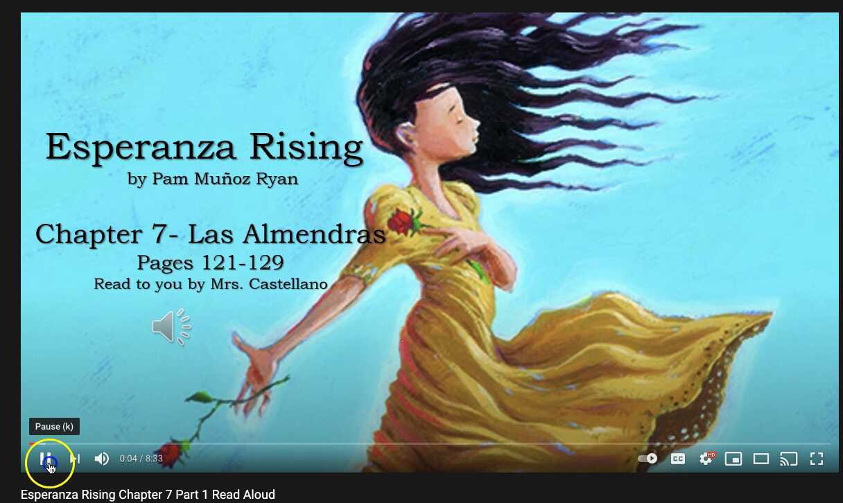 Esperanza Rising Chapter 7