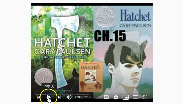 Hatchet chapter 15