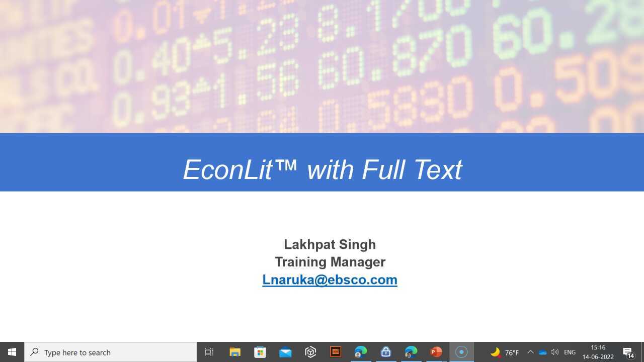 Econlit June 2022 #11