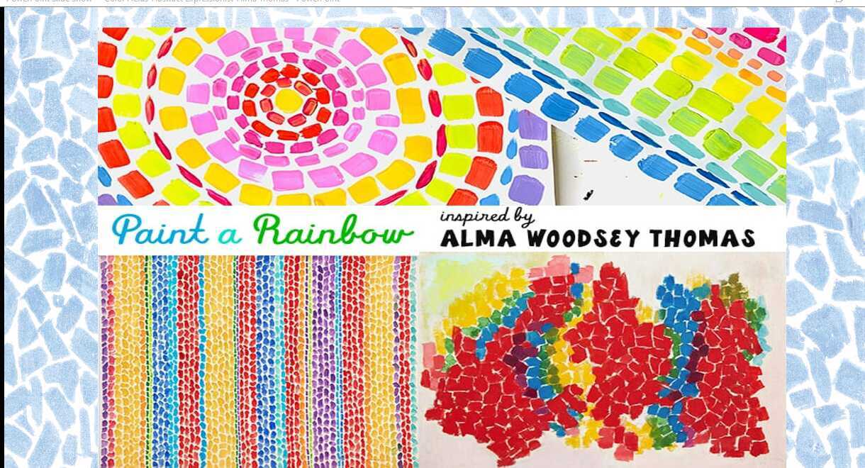 Alma Thomas Fields of Color