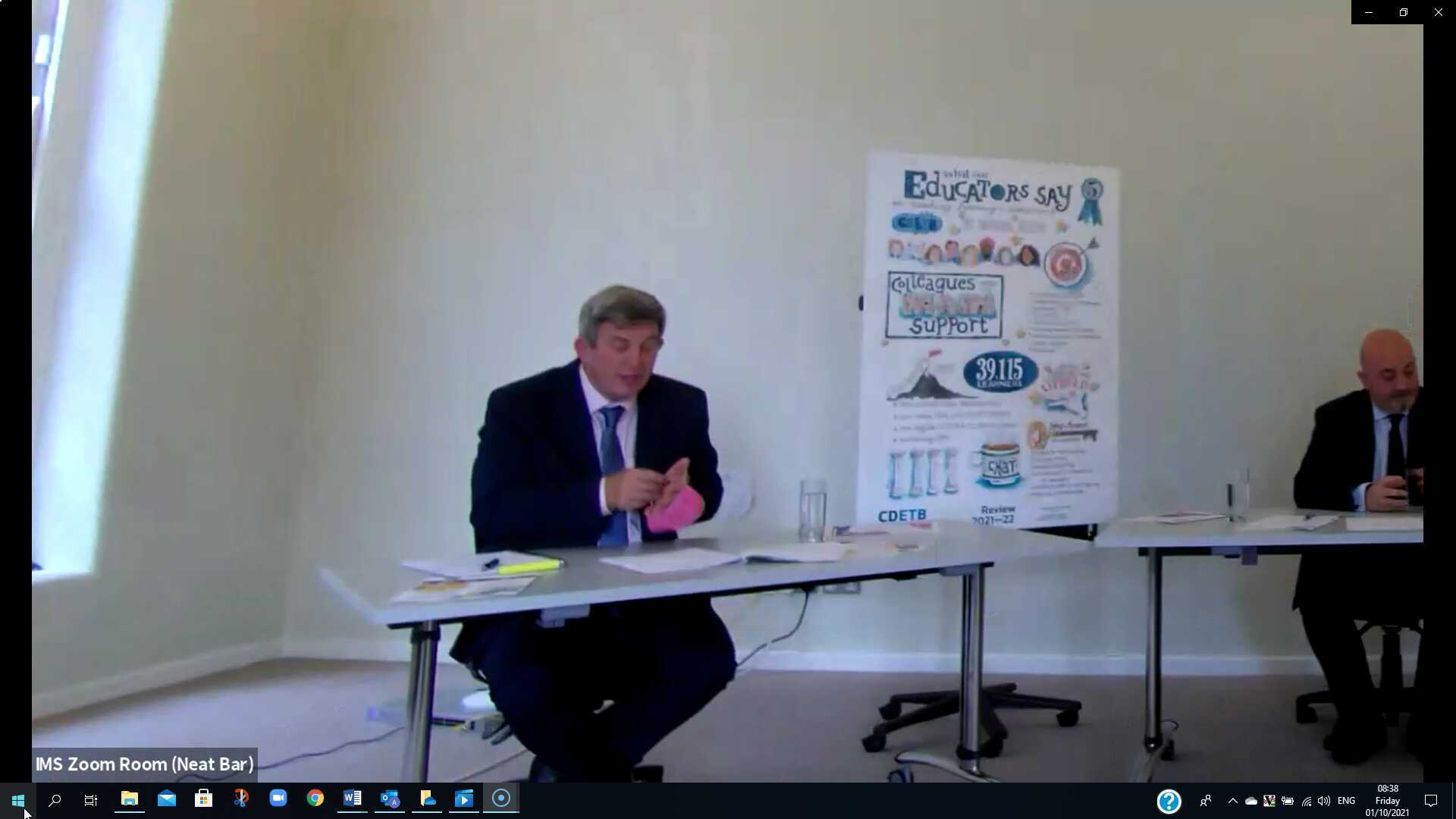 Marie Gould - QQI overview of inagural review process for CDETB