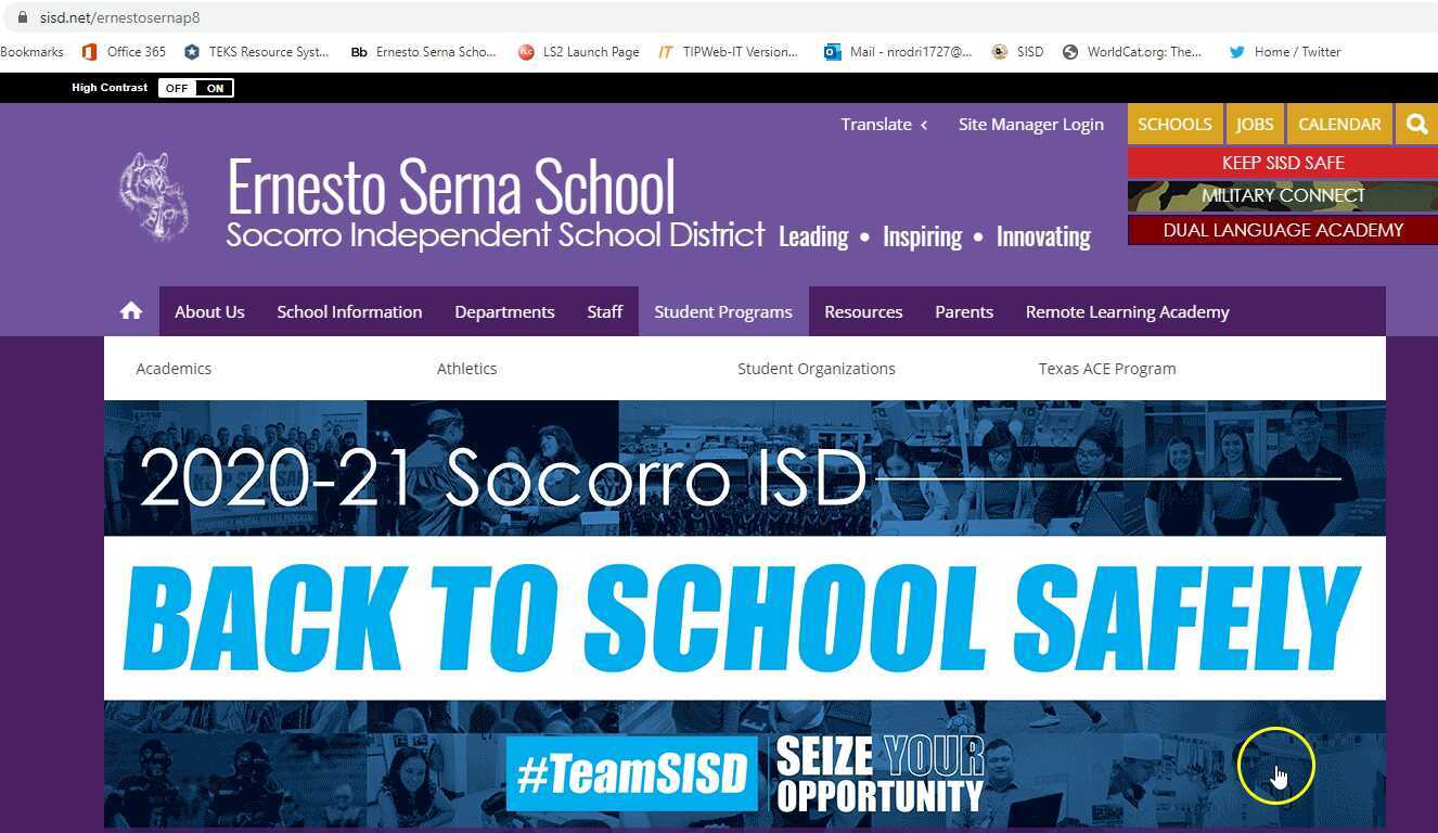 How to Navigate the Ernesto Serna Remote Learning Academy (RLA)