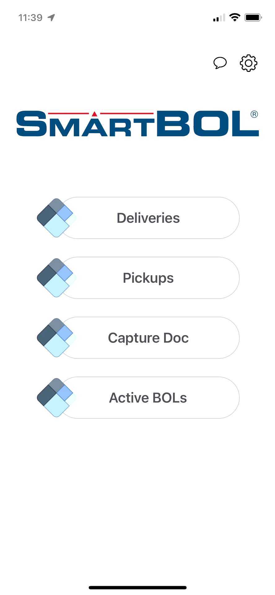 SmartBOL Driver App with narration