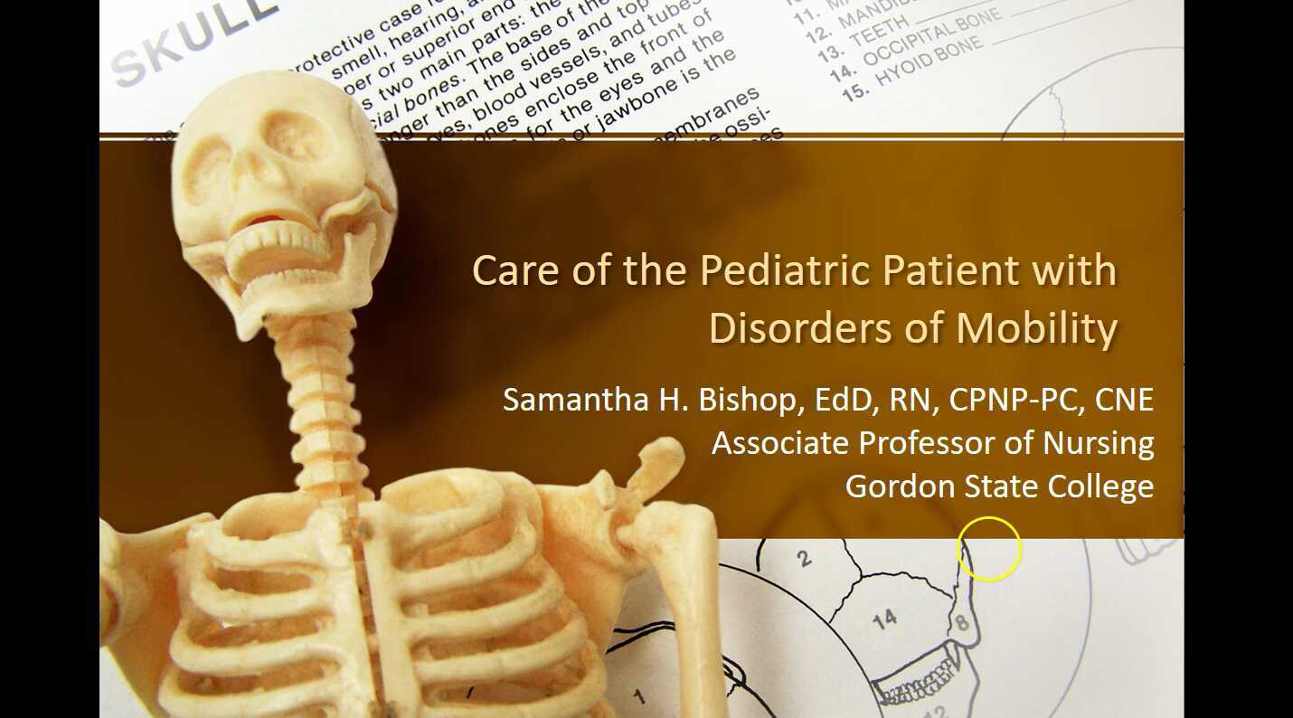 Pediatric Disorders of Mobility 1
