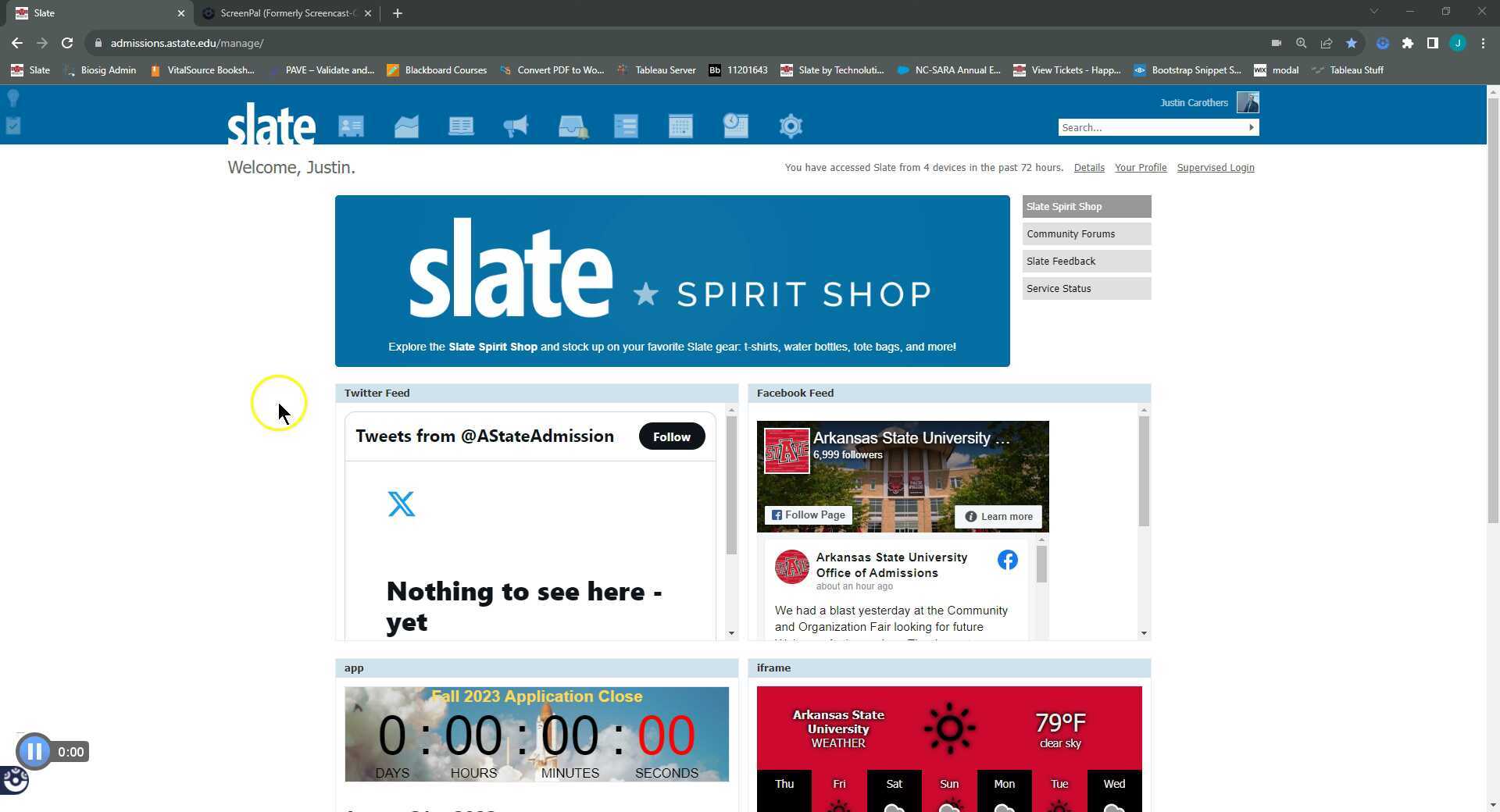 Nursing Application Admin Overview