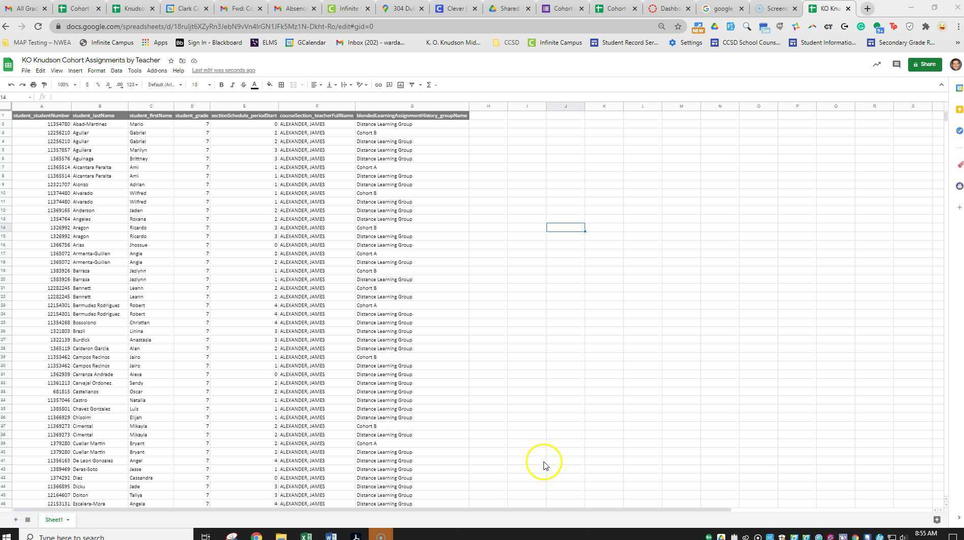 How to filter a spreadsheet