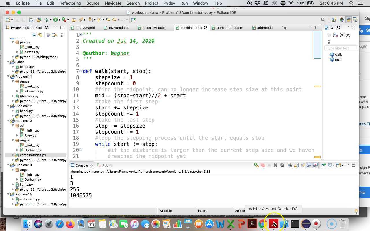 CAC 190: Problem #13