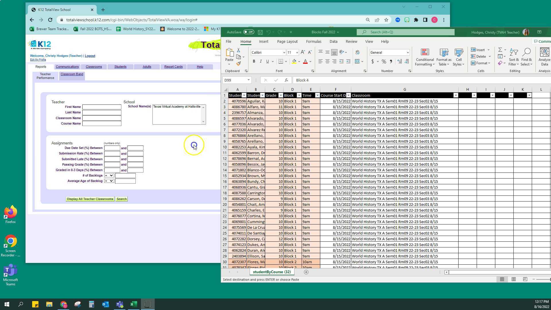 How to Alpha Split Students for Live CC - Fall 2022
