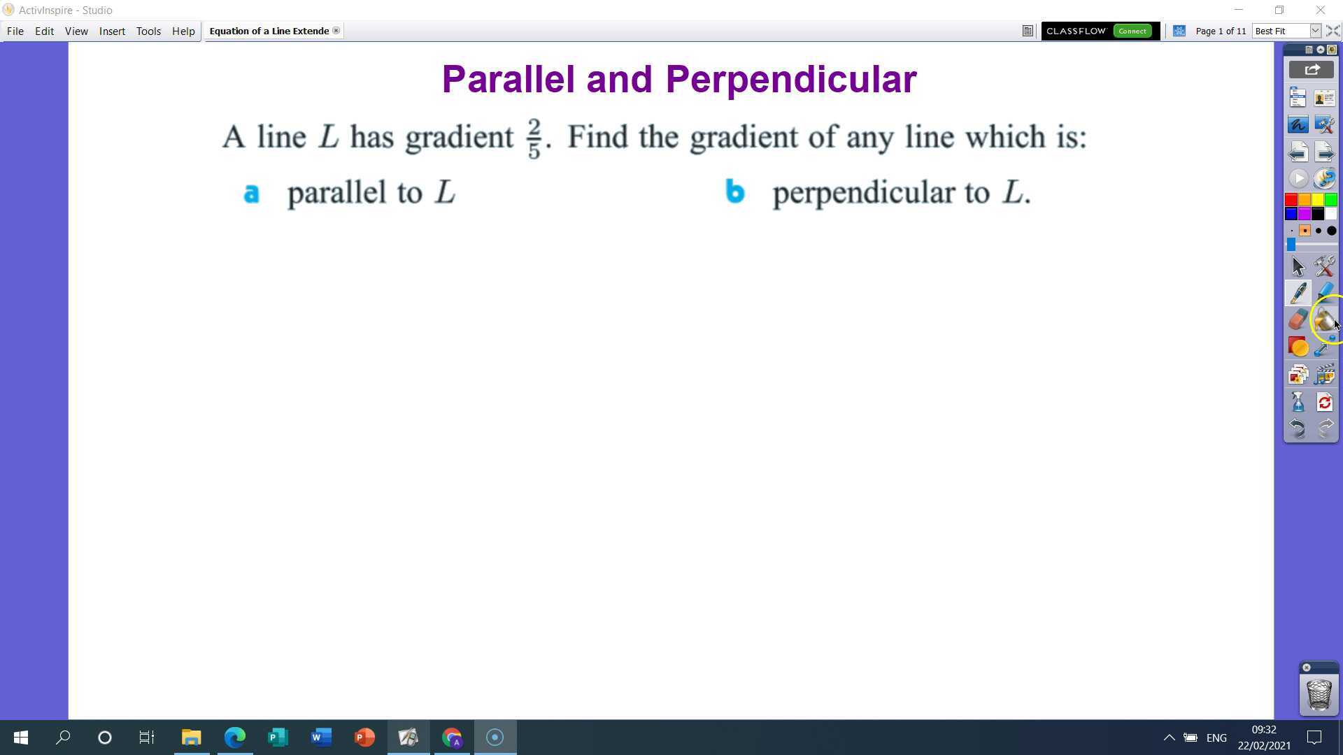 1. Parallel and Perpendicular Gradient