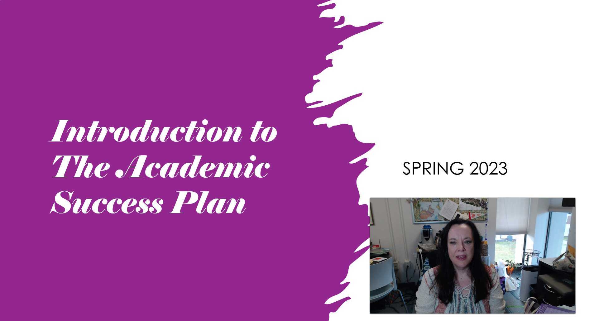 Intro to Academic Success Program Spring 2023