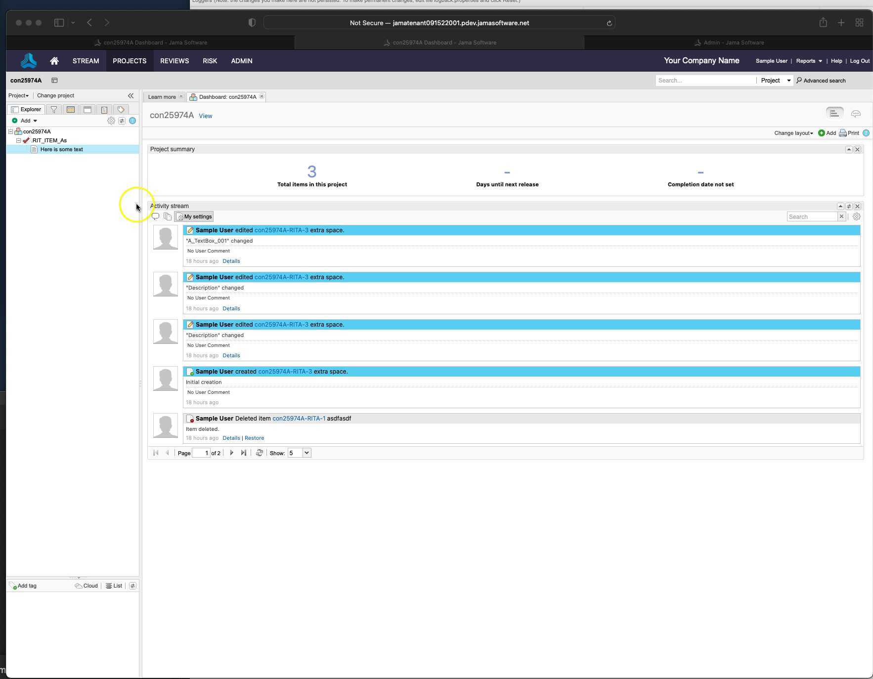 Jama Software Screencasts