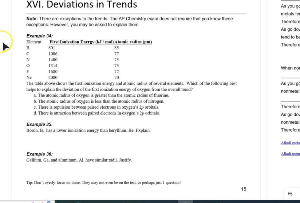 Unit 8: Deviations in Trends