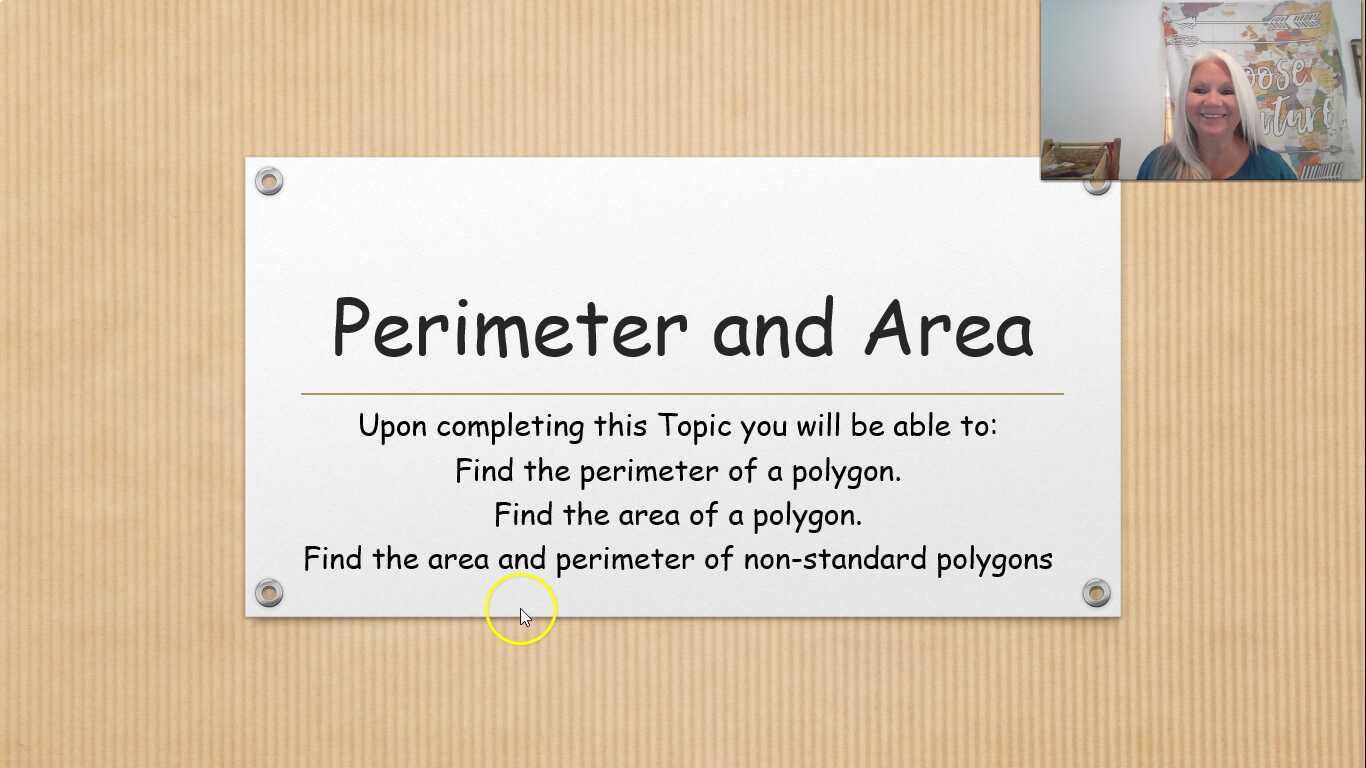 PPT - Perimeter and Area