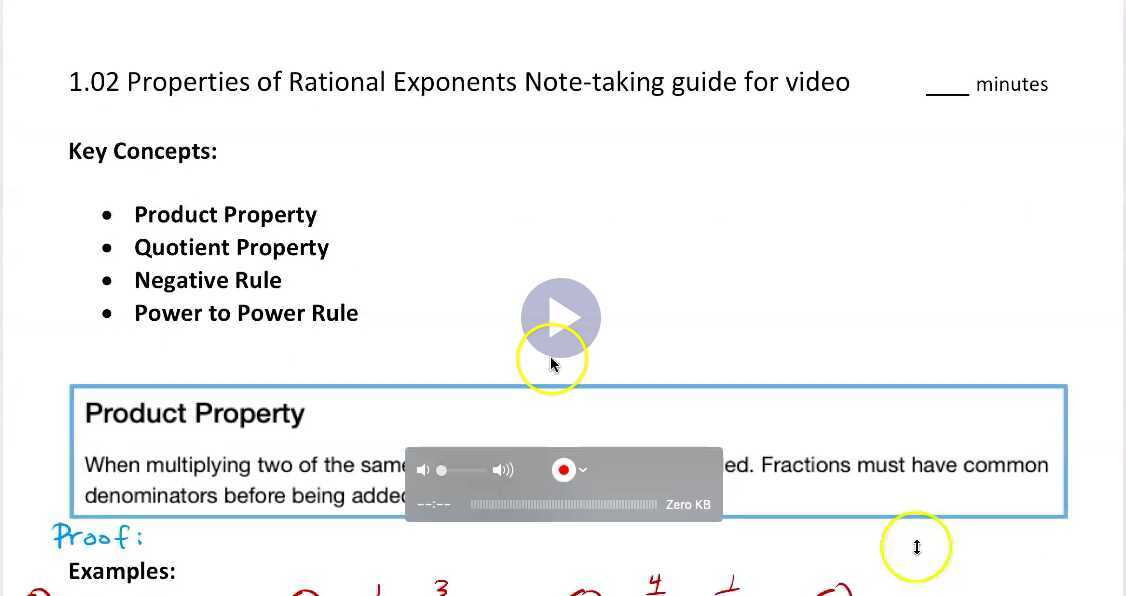 1 02 Properties Of Rational Exponents V22 1 02 Properties Of Rational Exponents V22