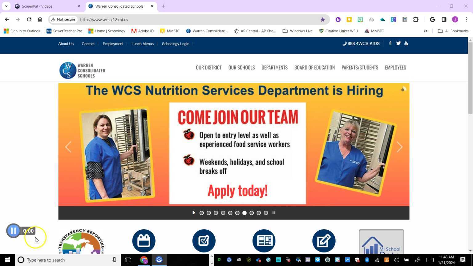 MMSTC Admission Registration