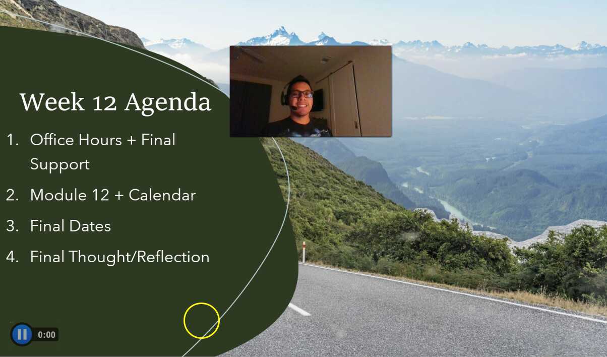 Module 12 - Overview - 90FA21