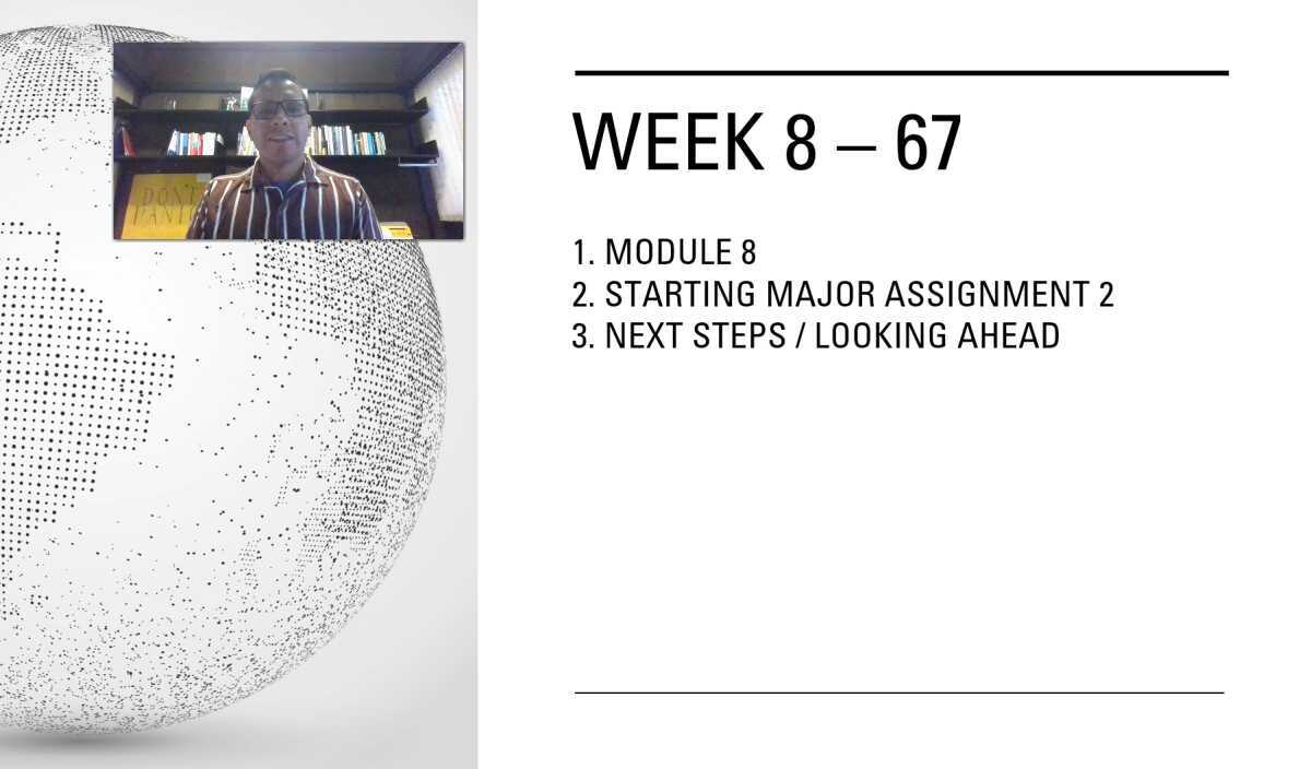 Module 8 - Overview - 67FA22