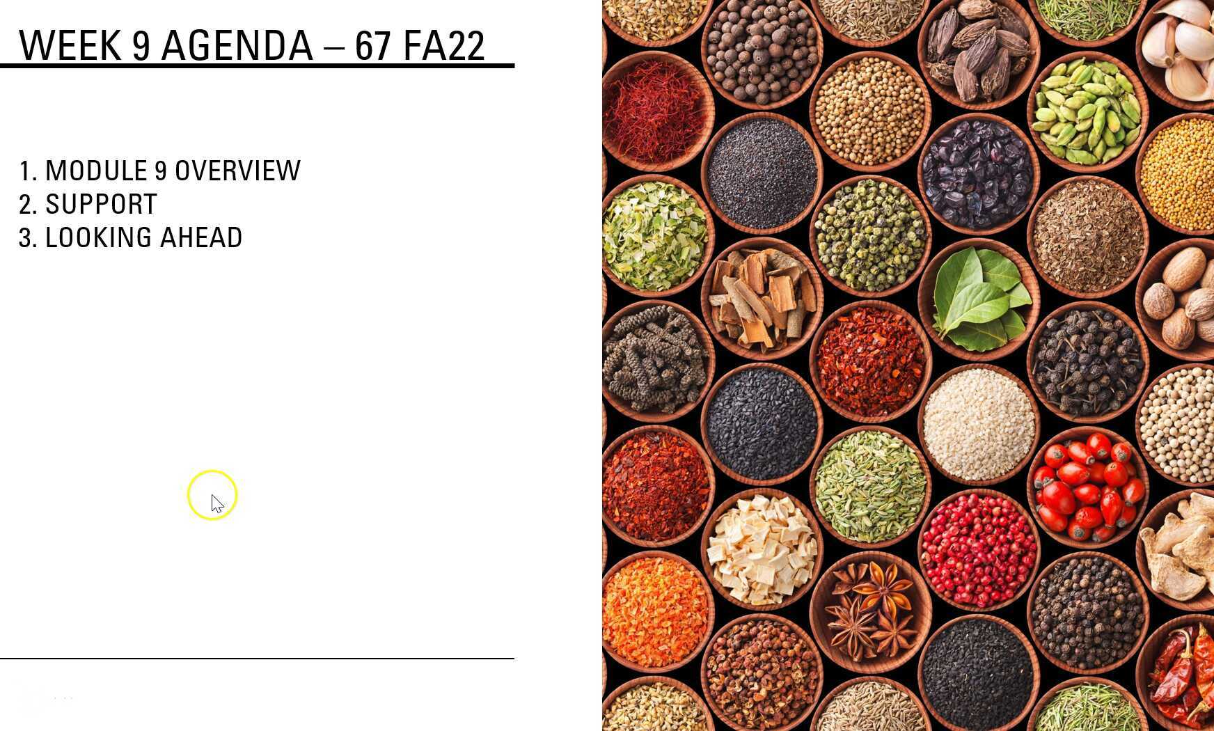 Module 9 - Overview - 67FA22