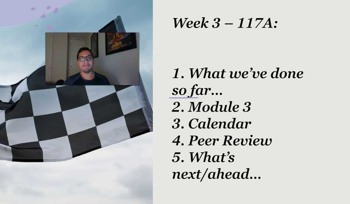 Module 3 - Overview - 117ASP23