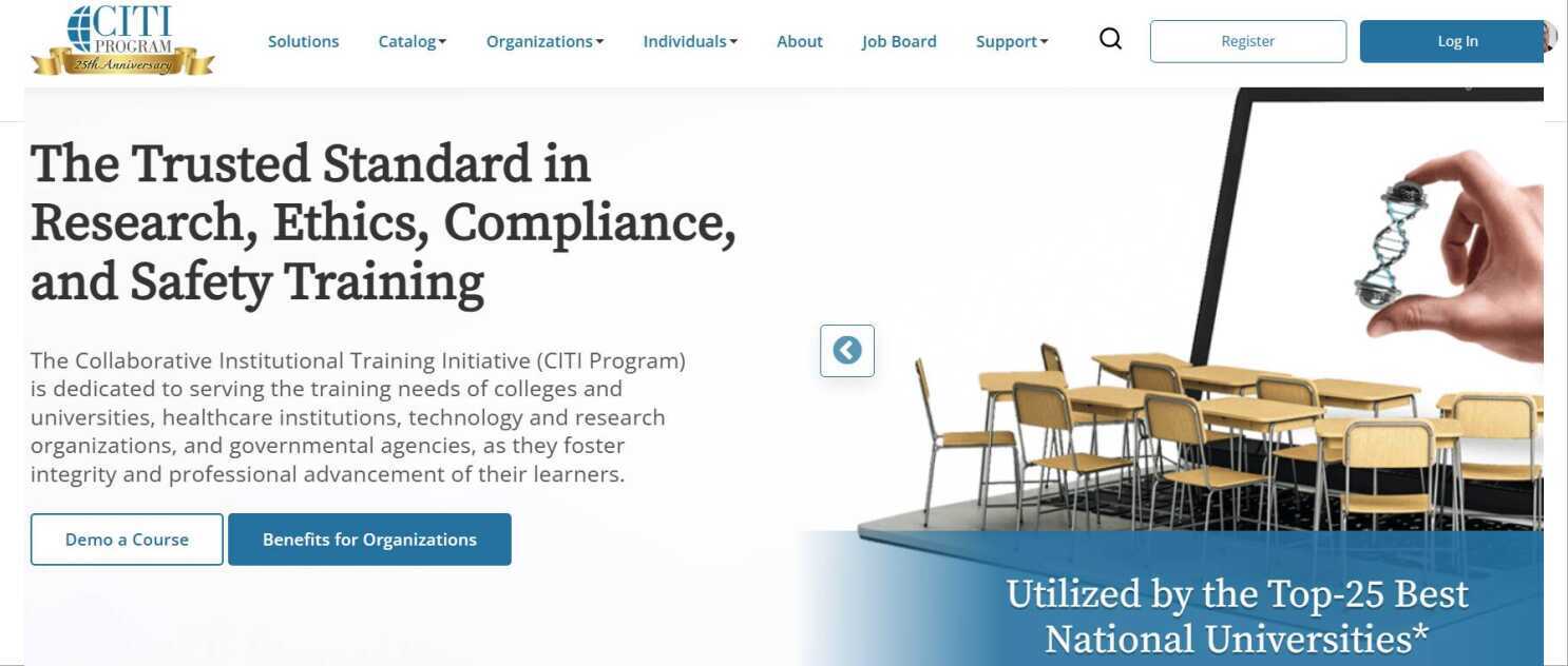 Creating a Citi Account and Training Curriculum Tutorial