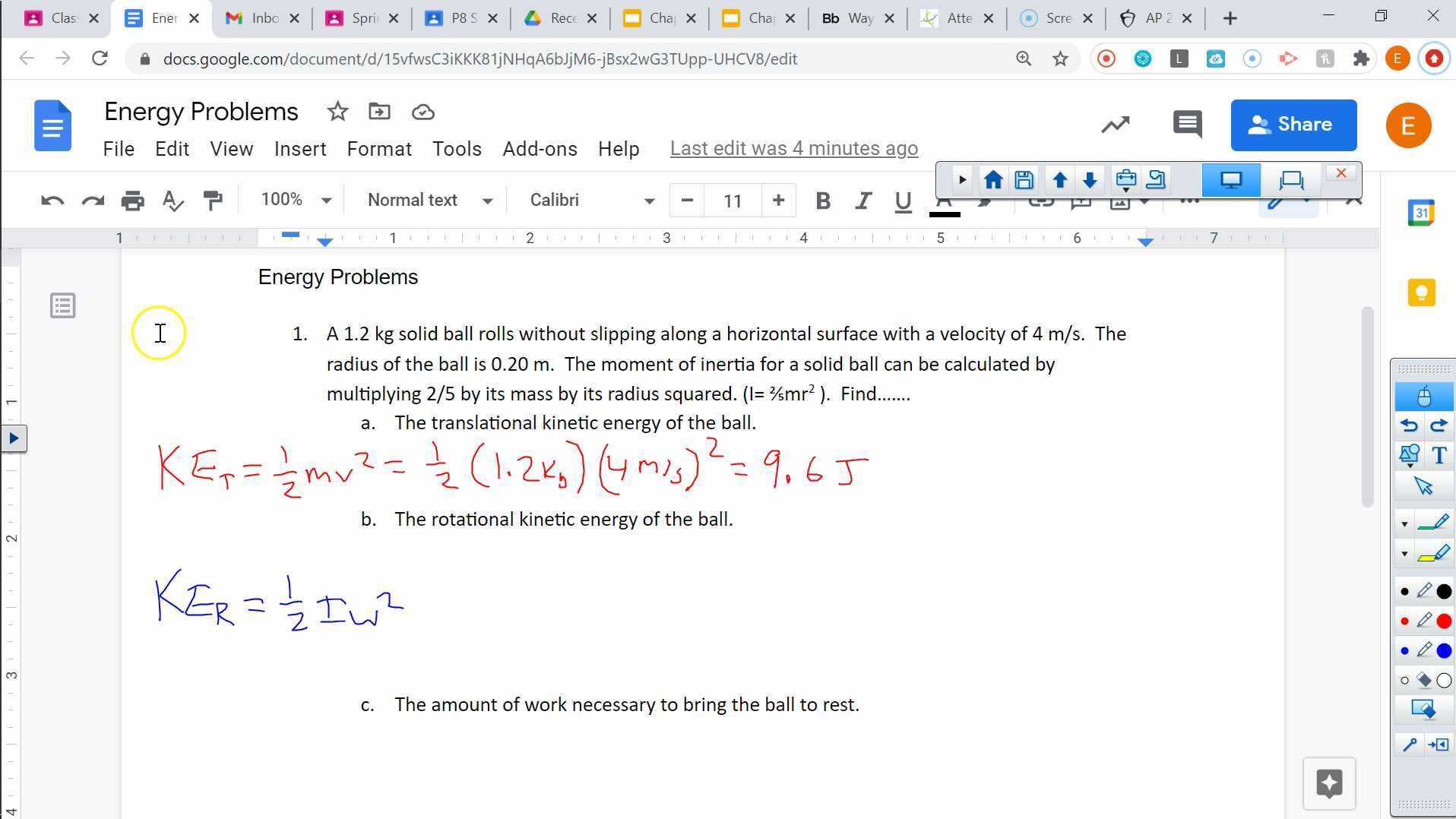Work and Power for Rotating Objects