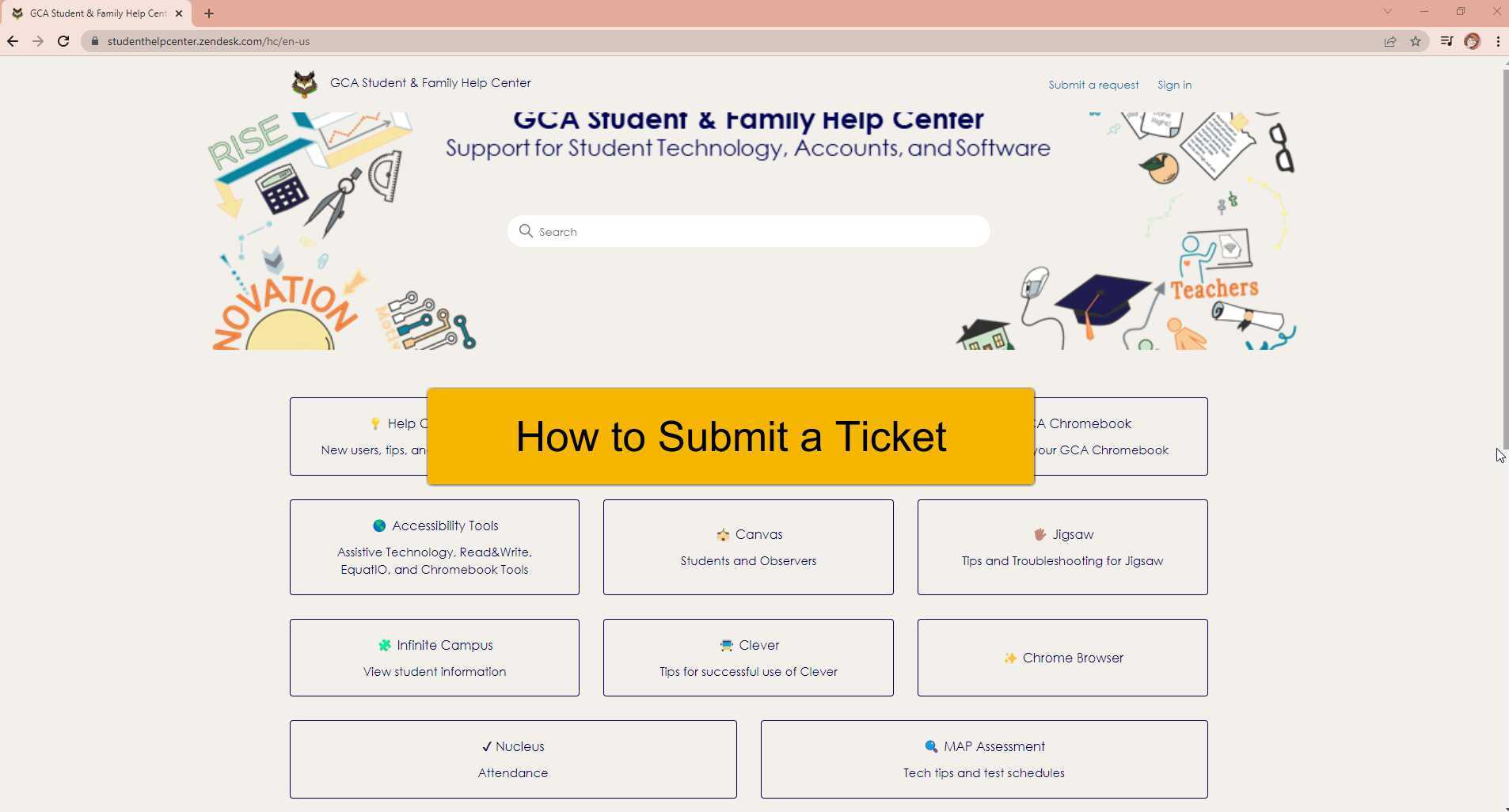 How to Submit a Ticket
