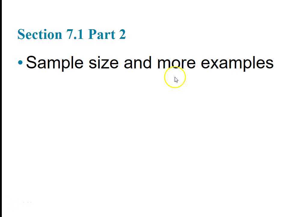 7.1 Part 2 Lecture Video Math 209