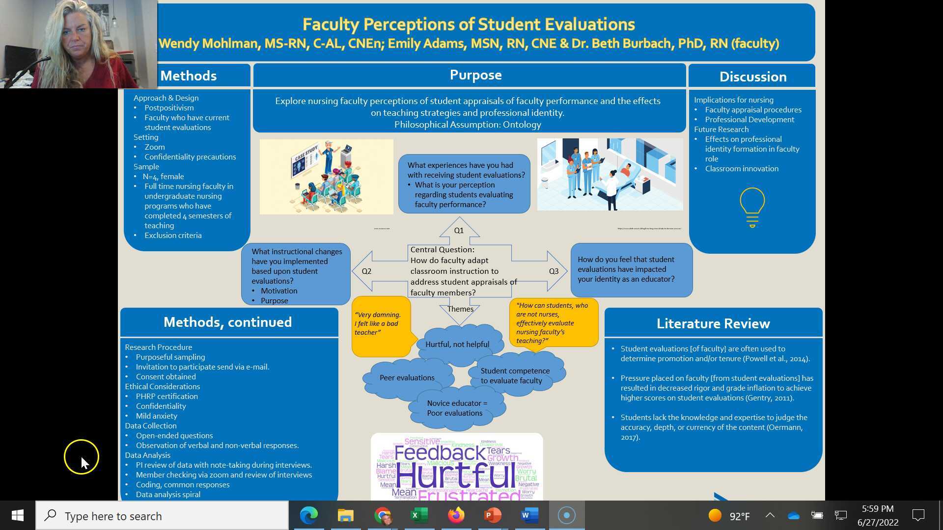 Qualitative Research Project - Poster
