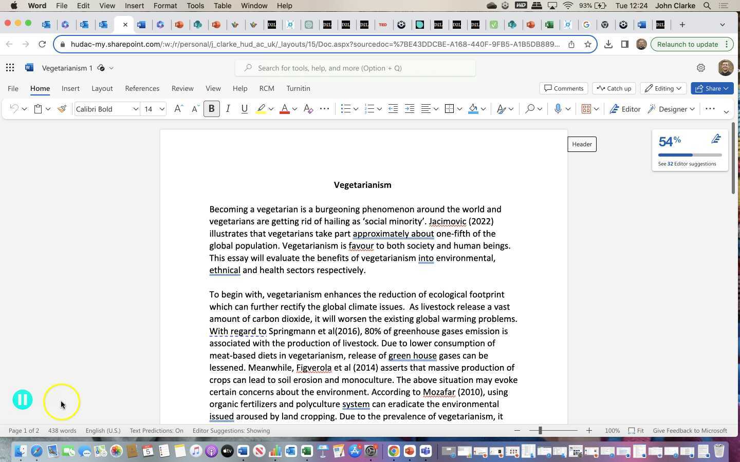 How to use Turnitin function on MS Word and Submit an Assisnment on ...