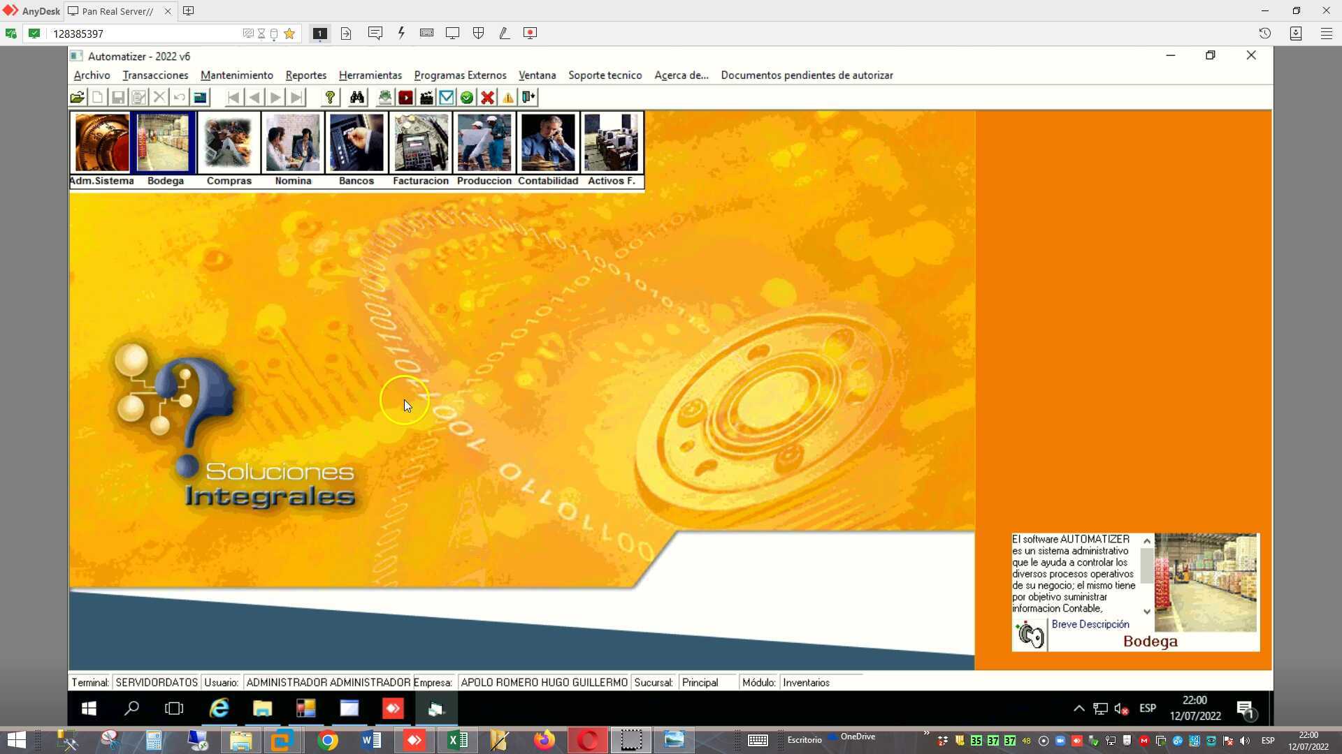 PAN REAL - INVENTARIOS