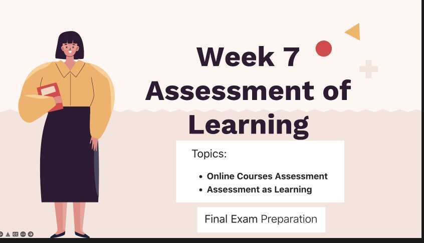 week 7 assessment