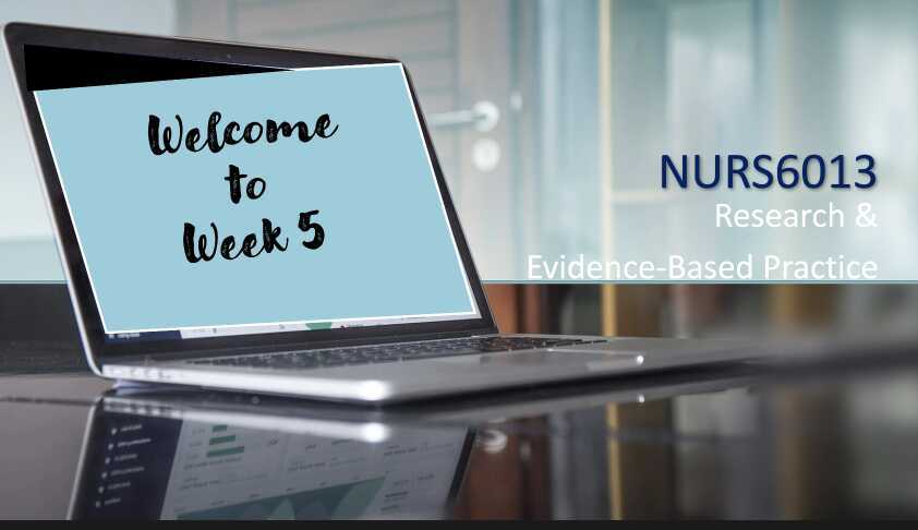 Intro week 5 research