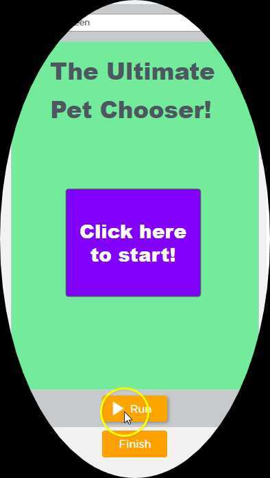 Pet Chooser App