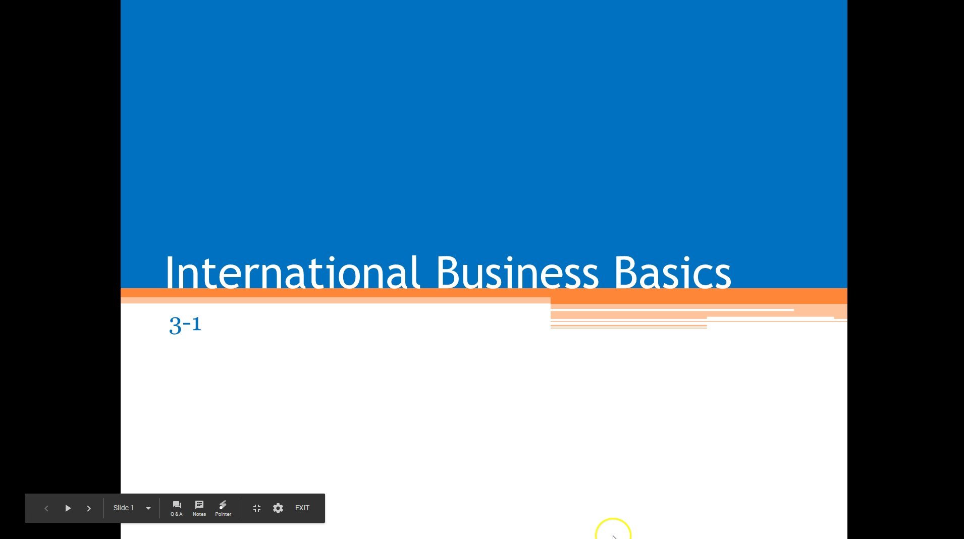 Intro Ch. 3 Section 1