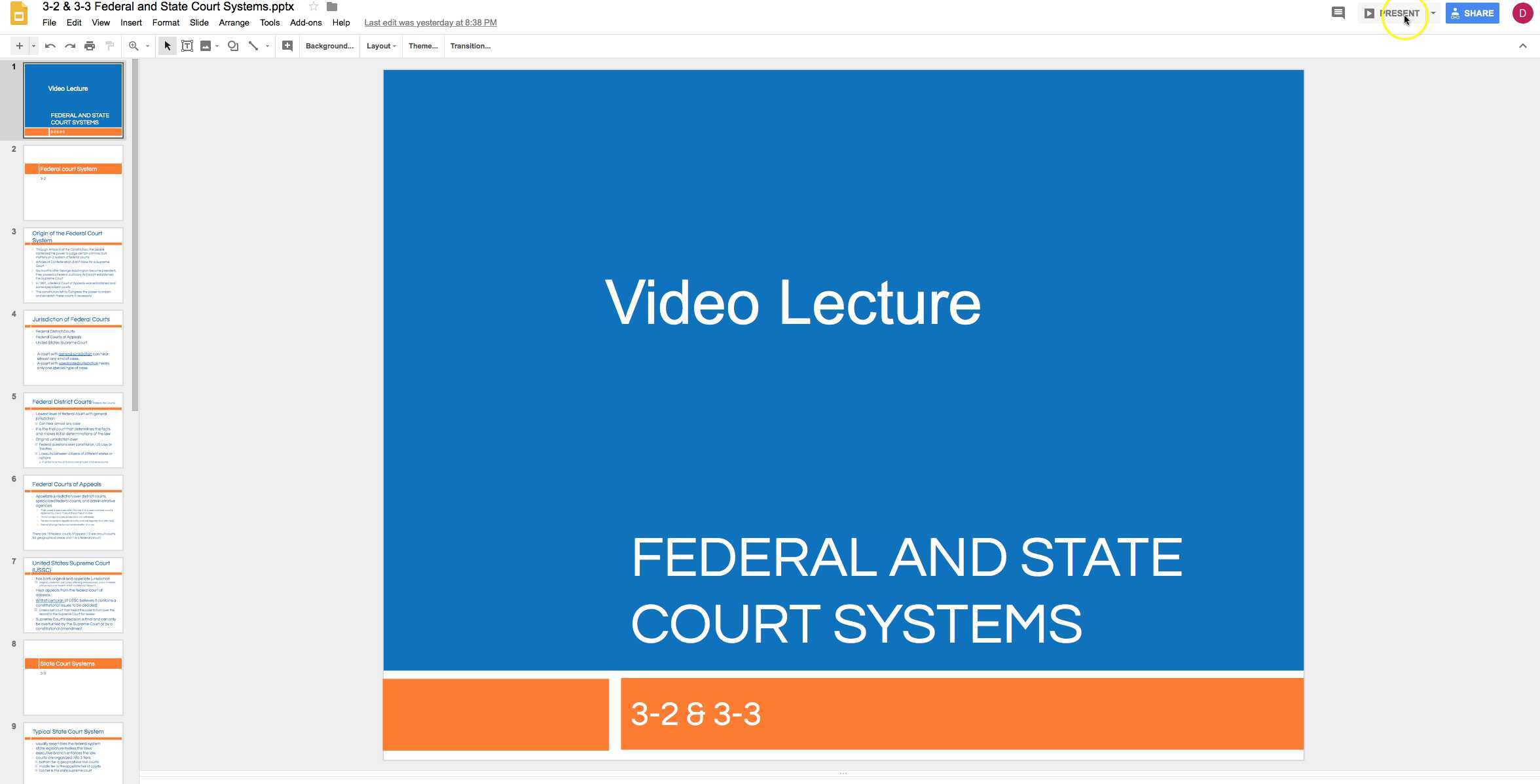 Bus Law Ch. 3 Sections 2 and 3