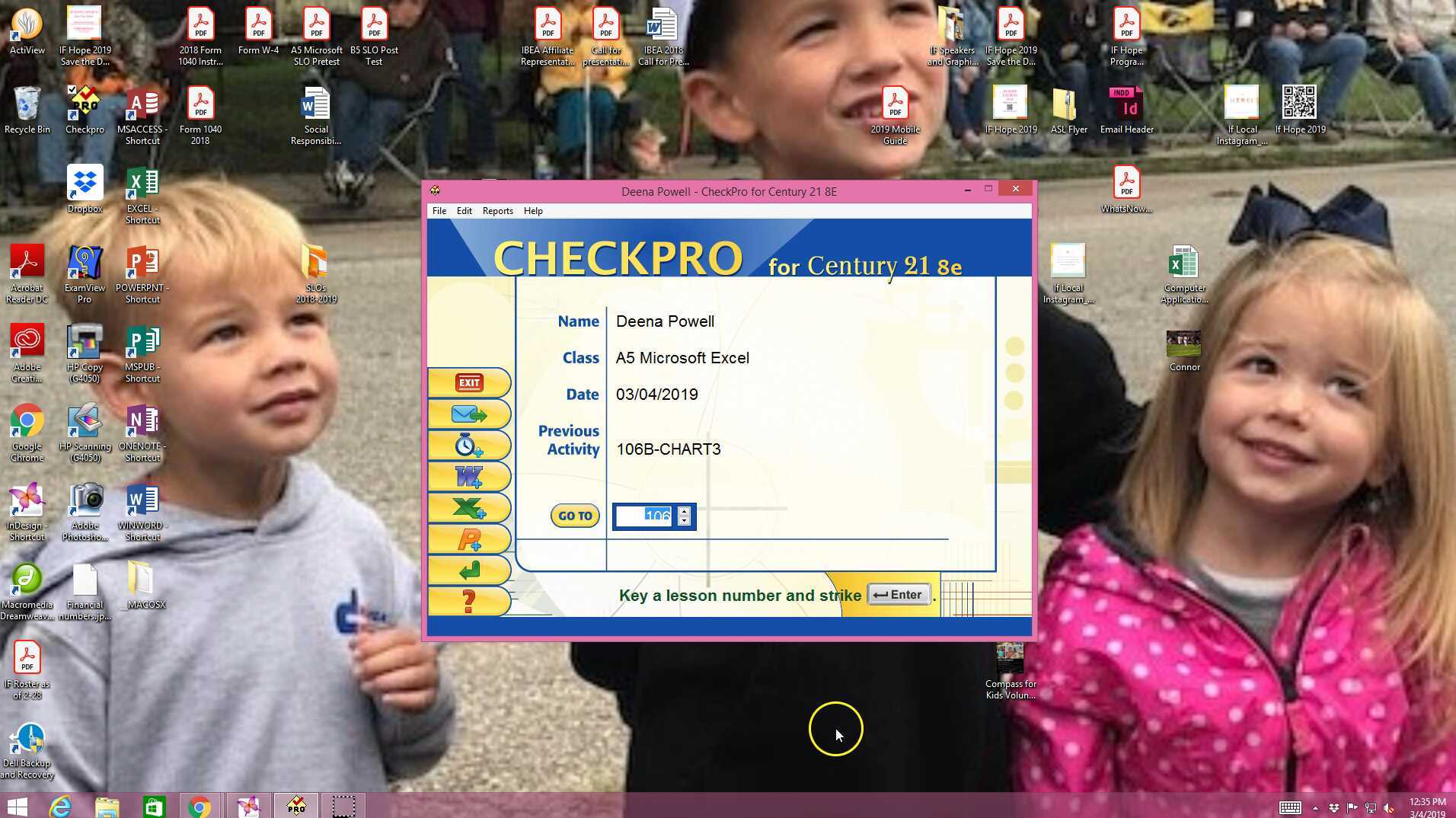 Microsoft Lesson 11 Act. 1-Chart 1 pg. 488