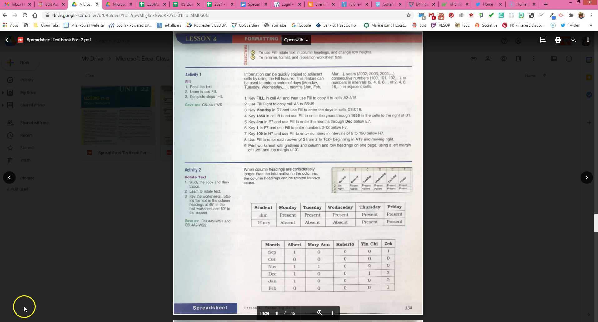 C5L4A2 pg. 338 Lesson 4 Act 2